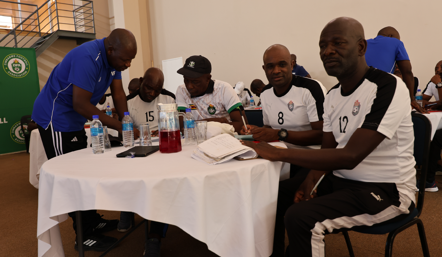CAF B Refresher Course Kicks Off — Raising the Bar for Zimbabwean ...